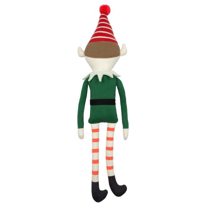 christmas elf back - Pinks & Green